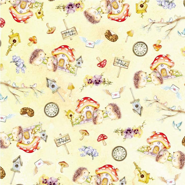 Origami Paper Pad Asuka Studio Forest Friends - Prisvärt