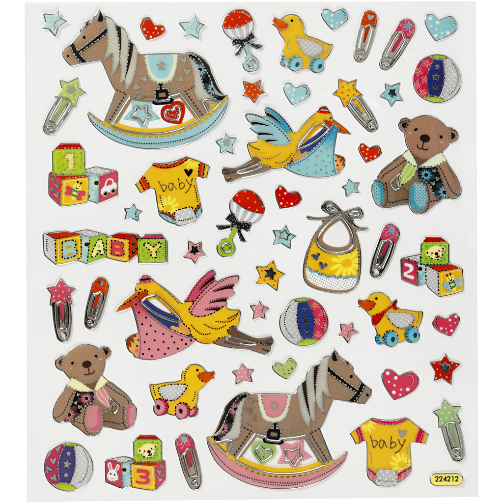 Stickers Baby 3 - Köp Online - Kristinas Scrapbooking