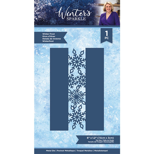 Dies Cut In Panel - Winter's Sparkle - Crafters Companion - Jul stans ...