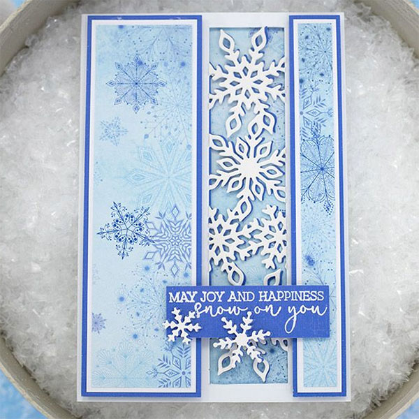 Dies Cut In Panel - Winter's Sparkle - Crafters Companion - Jul stans ...