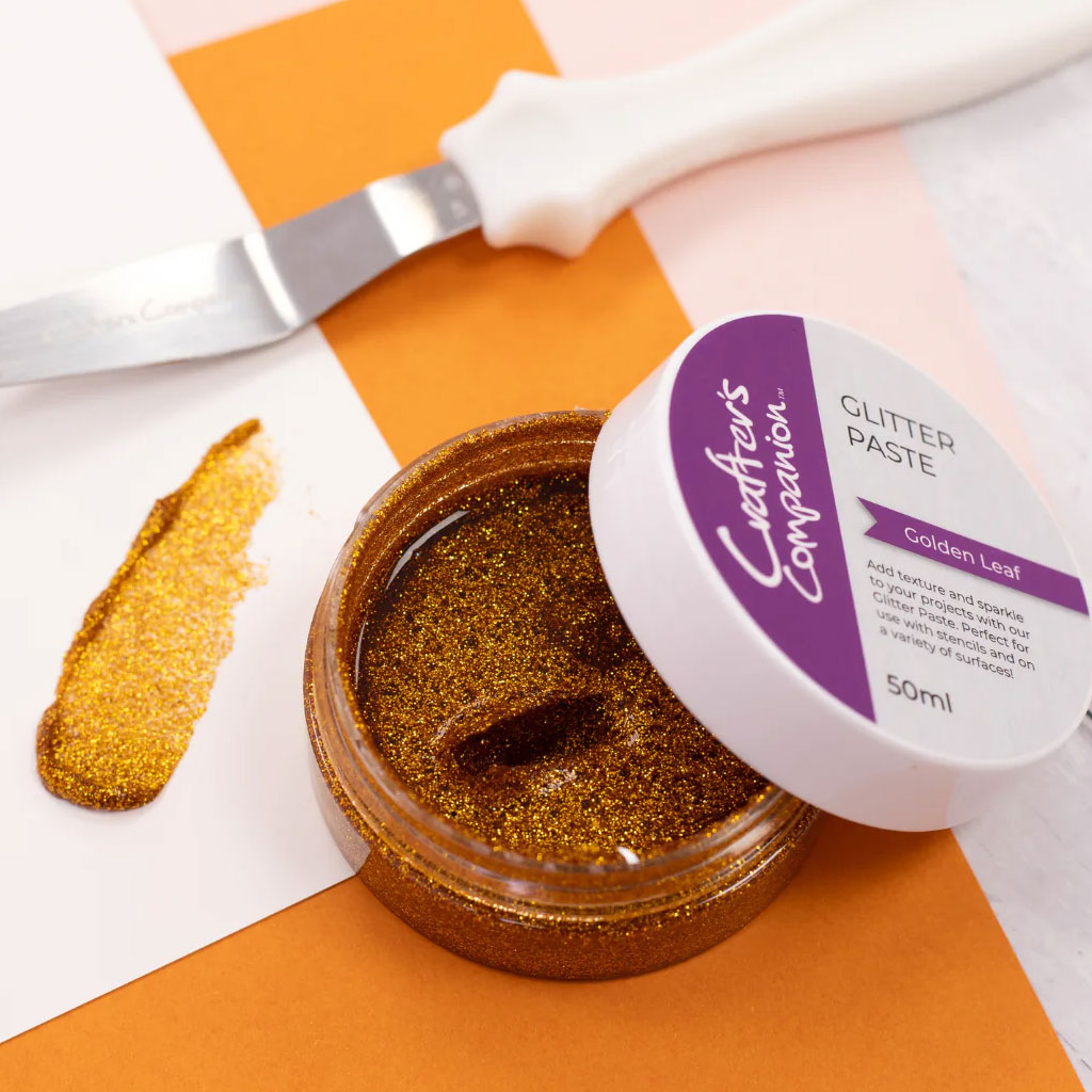 Glitter Paste - Golden Leaf - Crafters Companion