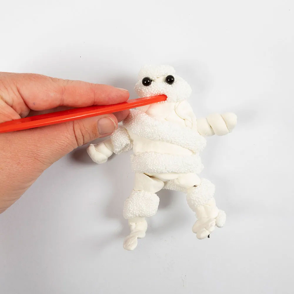 Halloweenpyssel Kit - Mumie - Foam Clay Lera