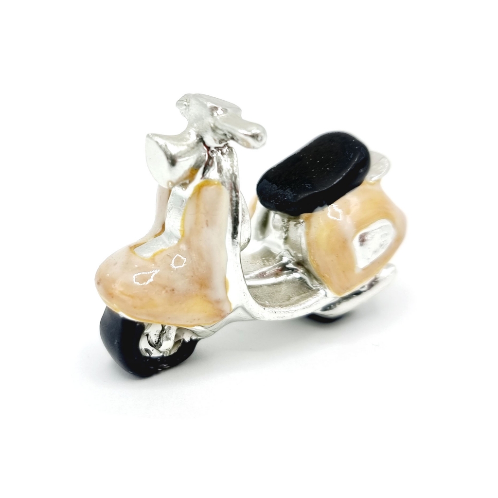 Miniatyr Moped Vit - Köp Online - Kristinas Scrapbooking