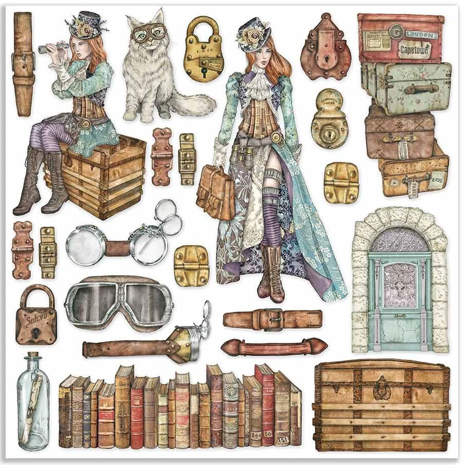Paper Stamperia Lady Vagabond - Kristinas Scrapbooking