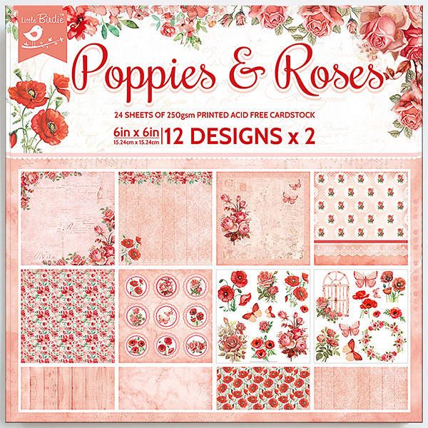 Little Birdie - Billigt Pyssel - Kristinas Scrapbooking