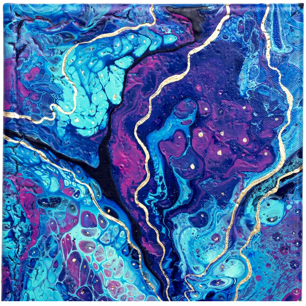 Color Pour Pouring Paint Kit Galaxy - Pyssel & Scrapbooking