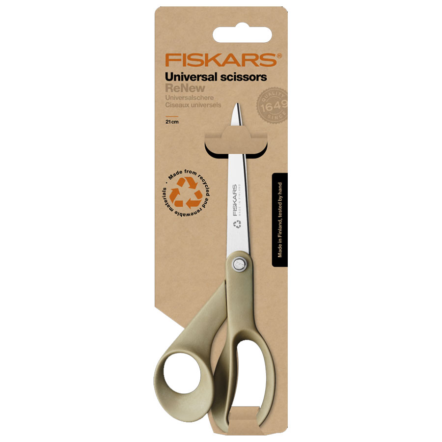 Sax Fiskars - Scissors ReNew - Universal 21 cm