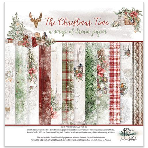 Paper Pad 12x12 - Art Alchemy - The Christmas Time - 12 Tum - Paper ...